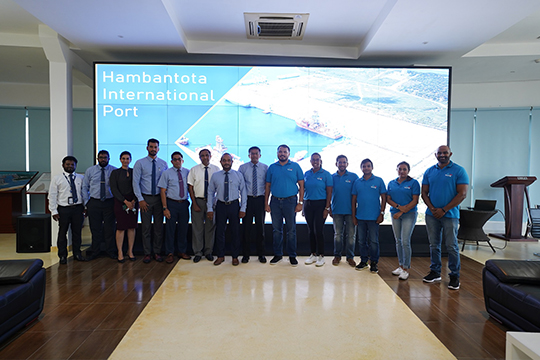 Delegates from YoungShip Sri Lanka visit HIP | Hambantota International ...