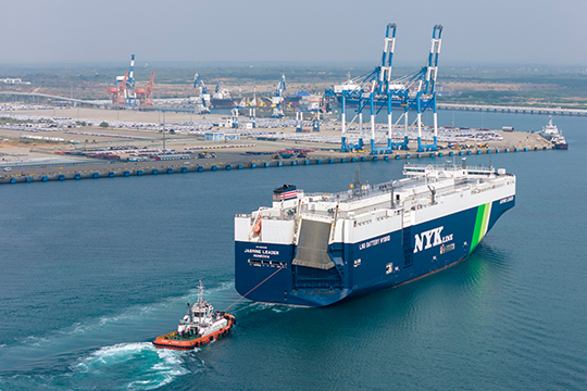 First LNG powered vessel calls at HIP | Hambantota International Port Group