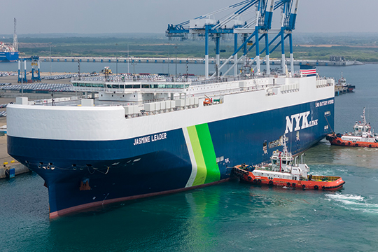 First LNG powered vessel calls at HIP | Hambantota International Port Group