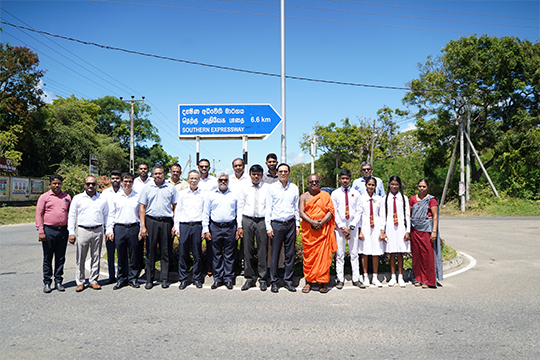 HIPG Gives Mirijjawila Port Access Road a Fresh New Look! | Hambantota ...